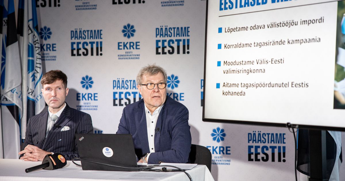 ГАЛЕРЕЯ Программа EKRE: резко повысить рождаемость эстонцев и ...