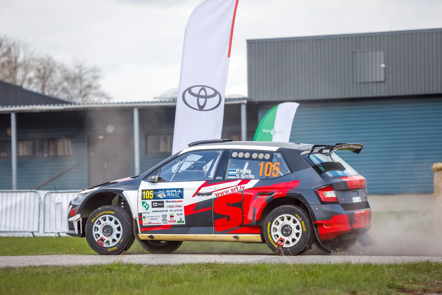 Rapla rallil lahutas kaht esimest 0,2 sekundit, Aava langes karistuse ...