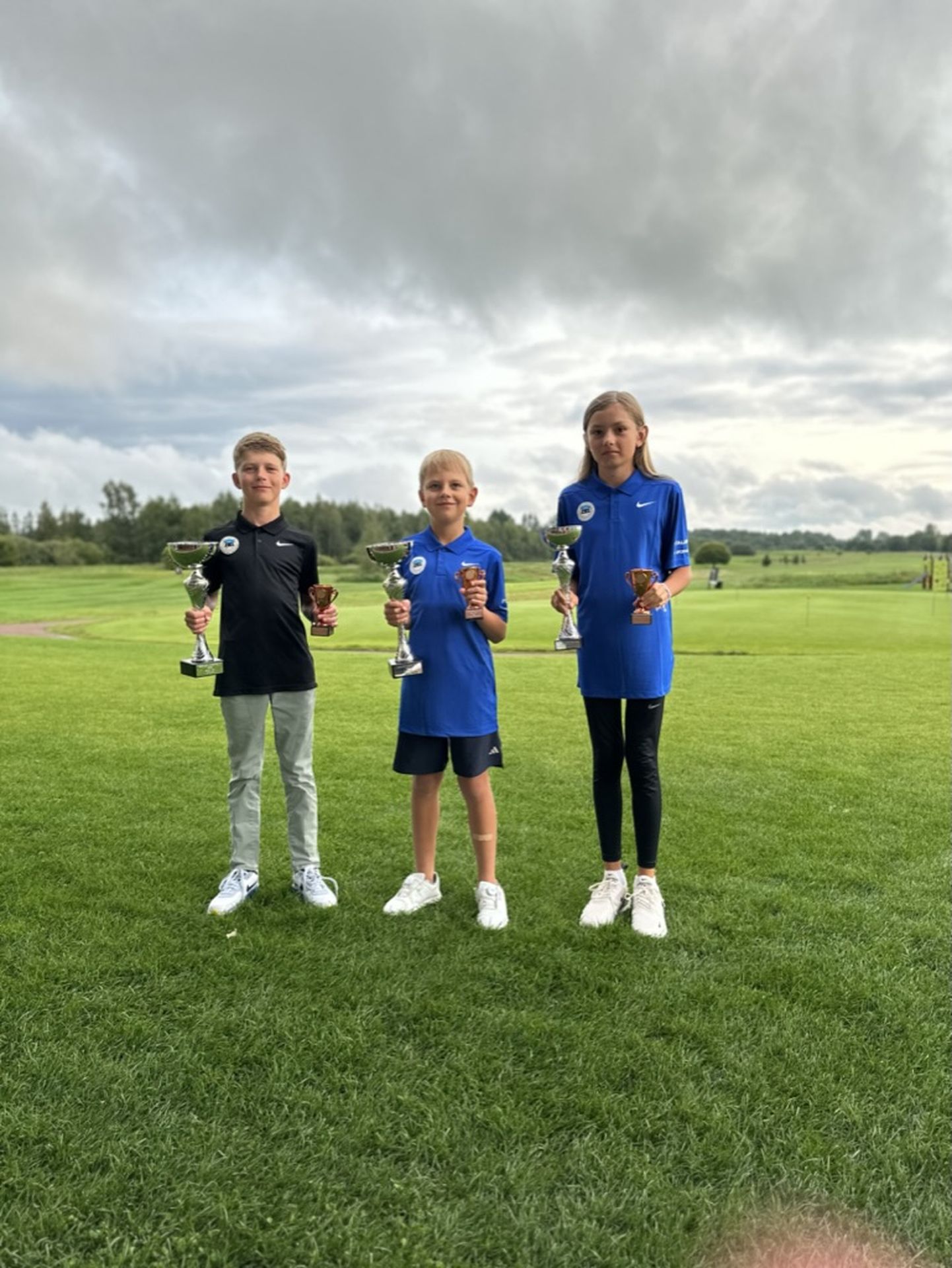 Saaremaa noored golfimängijad Eesti hooaja parimate seas