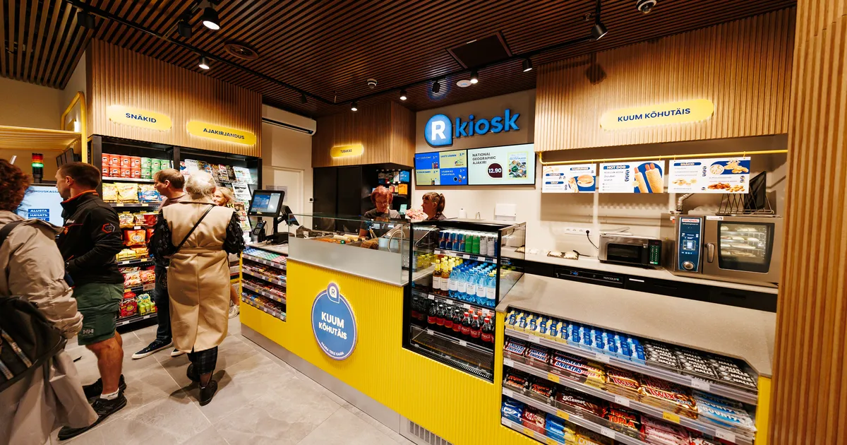 ФОТО Первый R-kiosk новой концепции открылся в столичном торговом ...