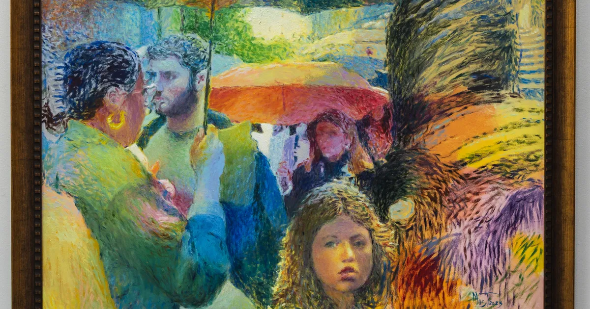 Peeter Musta maalinäitus viib vaataja reisile mööda Eestit ja Pariisi