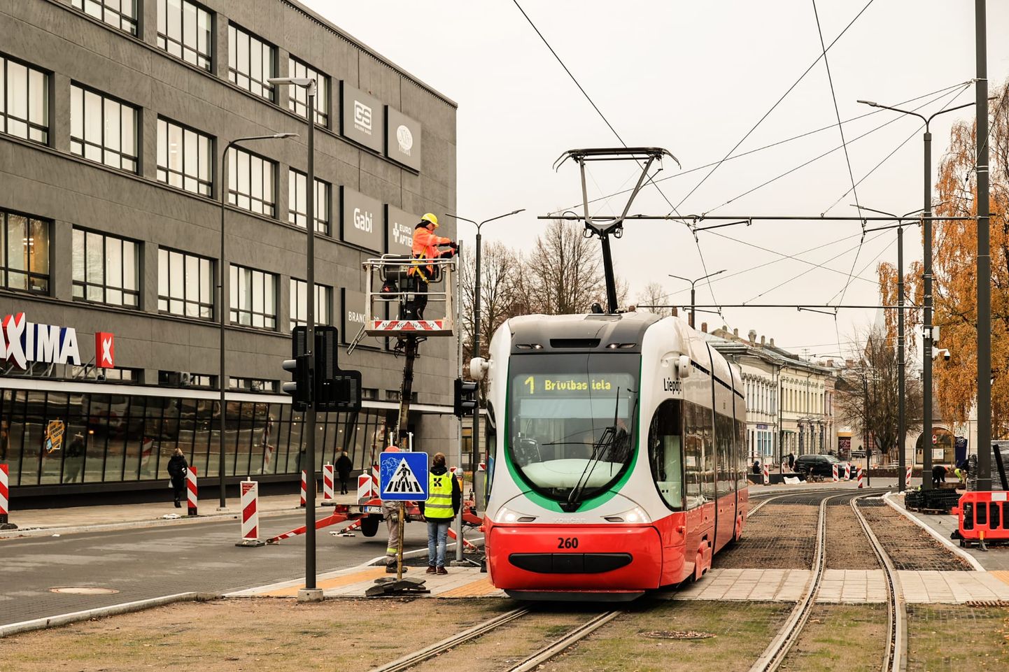 Liepājā satiksmei tiks atvērta Lielā iela un tās krustojumi