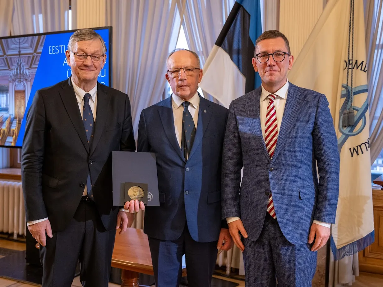 Tartu Ülikooli rektor Toomas Asser sai kõrge teadusauhinna