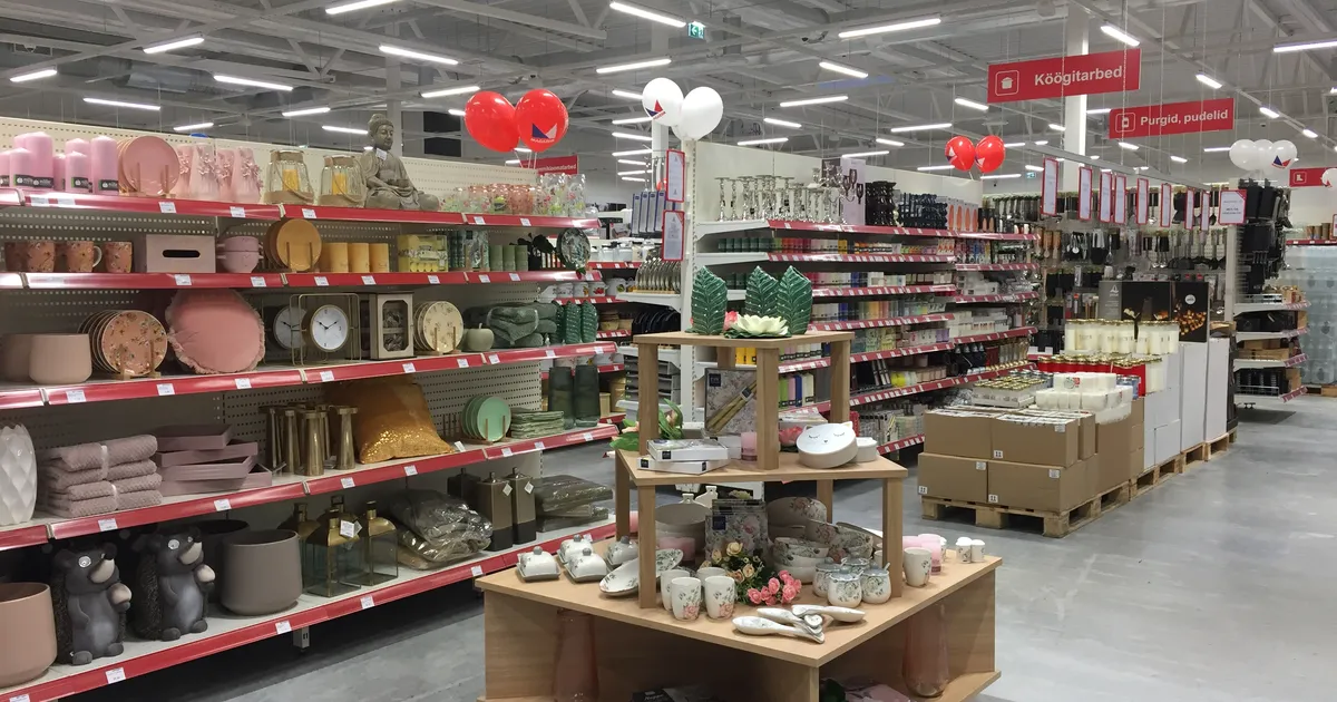 Magaziini Paide kauplus tuleb just selline