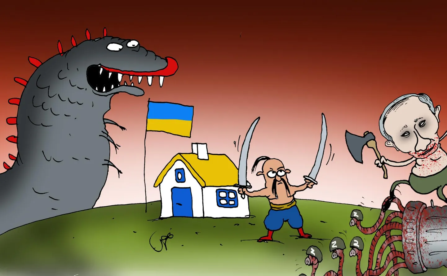 JUHTKIRI Sõda kahel rindel