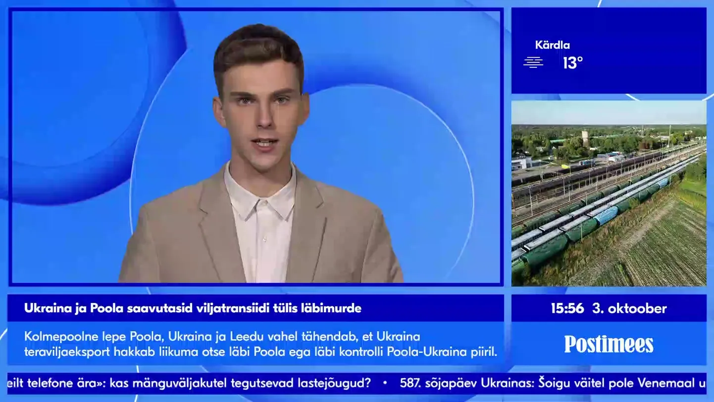 POSTIMEHE TELEUUDISED Ukraina ja Poola saavutasid viljatransiidi tülis ...