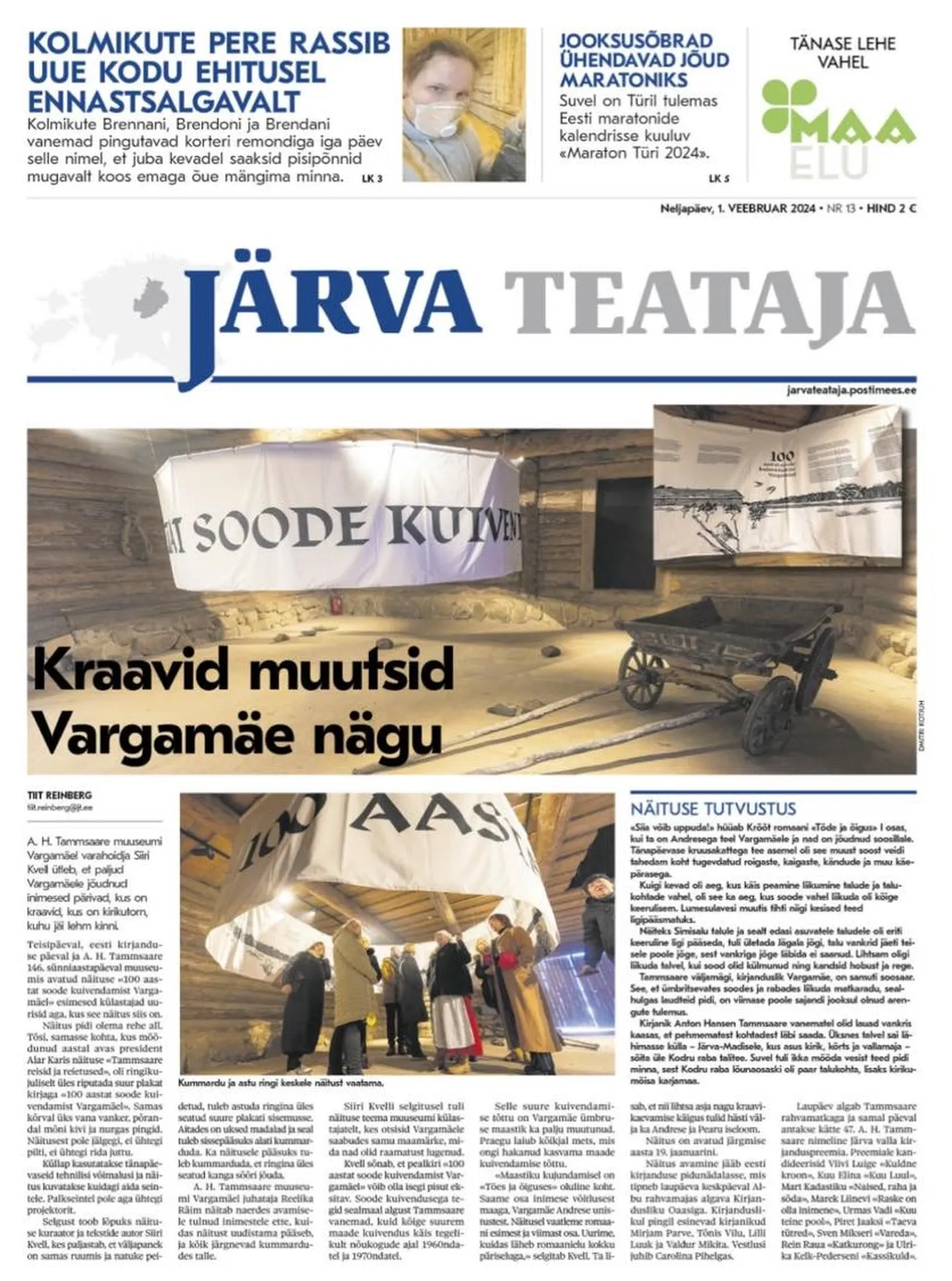 Neljapäevase Järva Teataja tutvustus