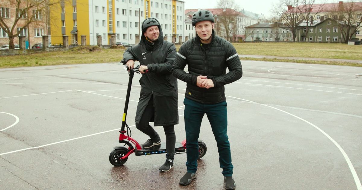Näitleja Lauri Pedaja: elektritõukeratas on mugav, aga hooletu liikleja ...