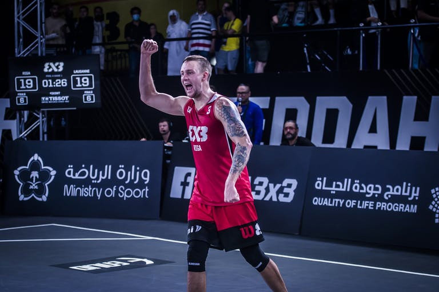 FIBA 3x3 basketbola rangs: Miezis otrajā, Lasmanis trešajā vietā