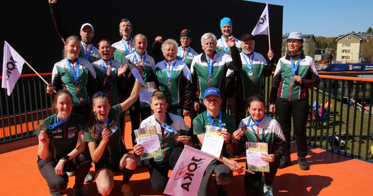 JOKA tuli orienteerumise sprinditeates Eesti meistriks