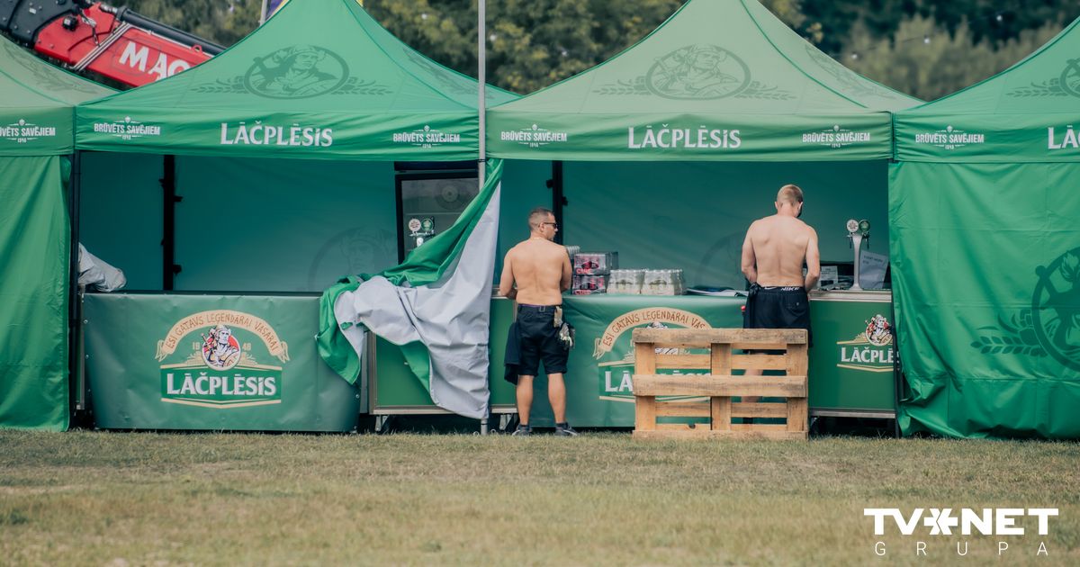 FOTO UN VIDEO Lucavsala dienu pirms festivāla "Positivus 2023"