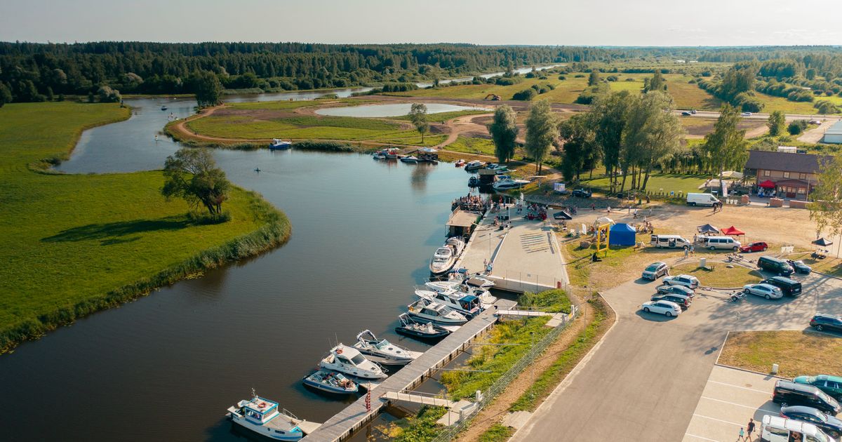 Luunja jõesadama kahetasandiline betoonkai on nüüd valmis