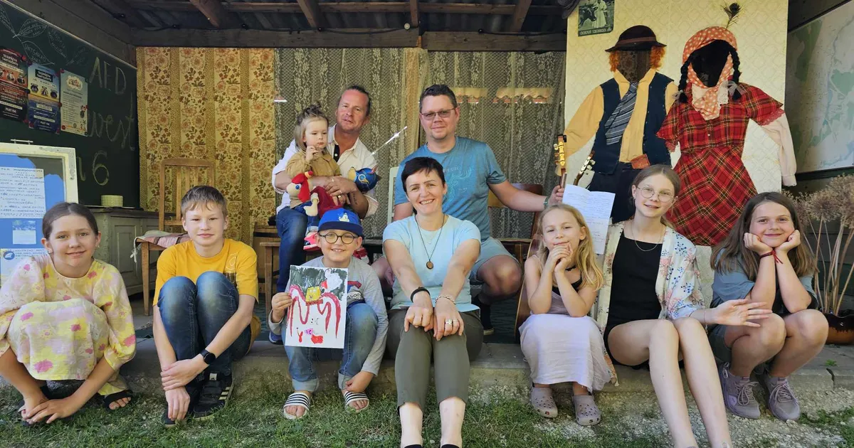 PILDID Tuntud muusik aitas Türi lastel laule luua