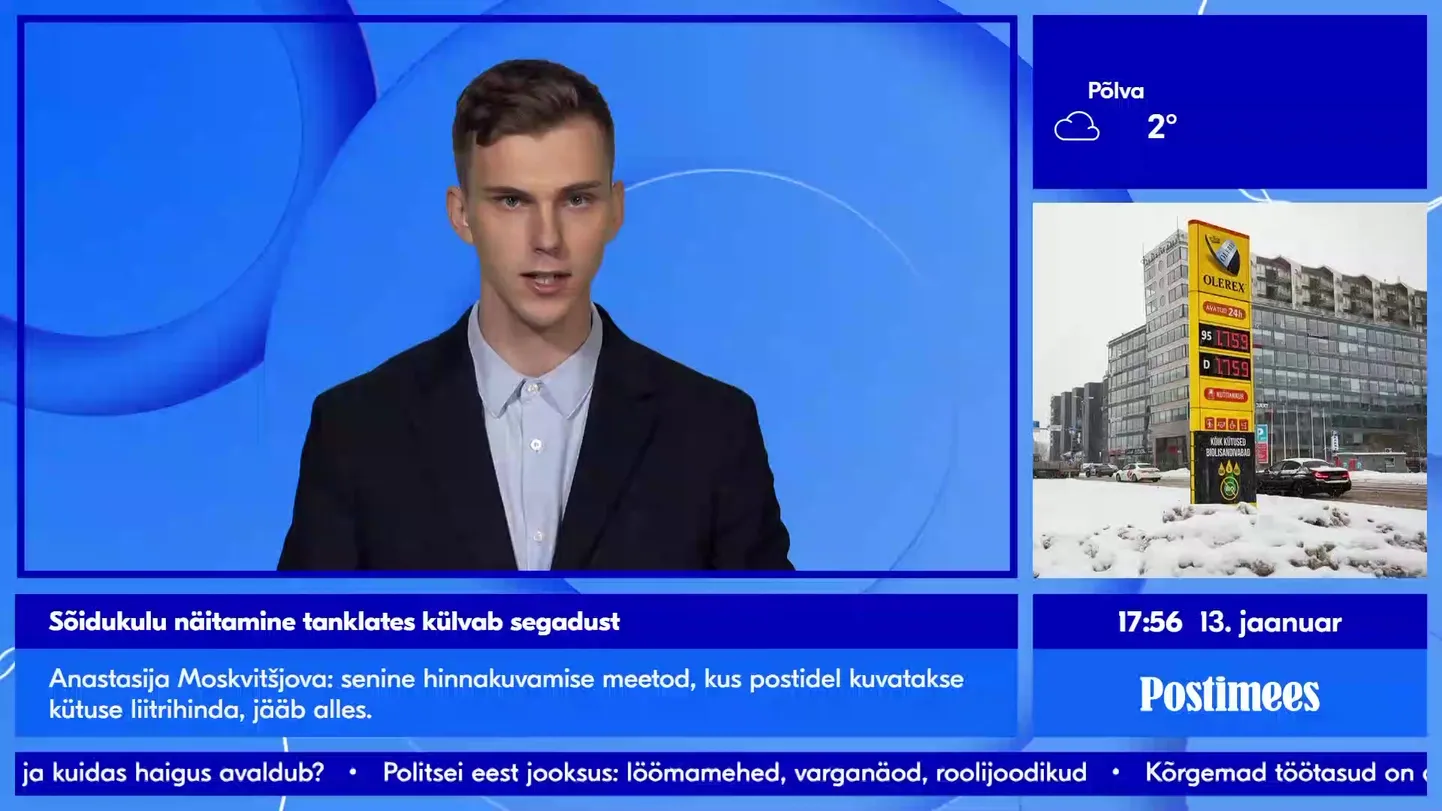 POSTIMEHE TELEUUDISED Sõidukulu näitamine tanklates külvab segadust